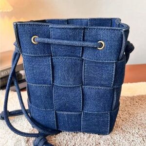 Bottega Veneta | Bags | Bv Denim Bag In Pristine Condition Size41419 ...